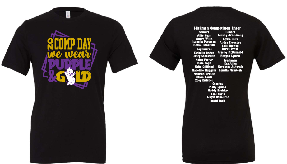 On comp day – Sweet Boone Designs